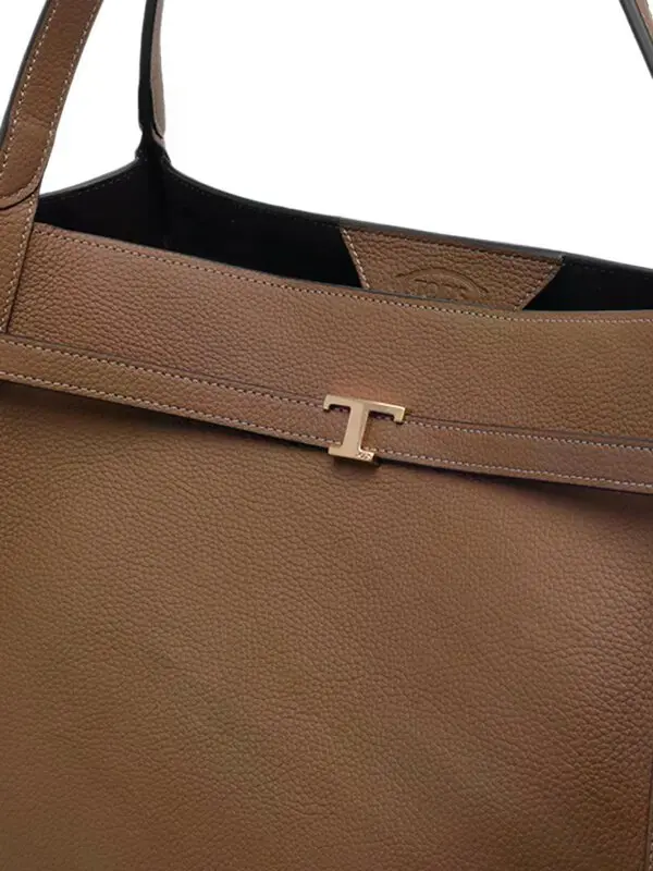 TOD'S Medium T Timeless Leather Shoulder Bag
