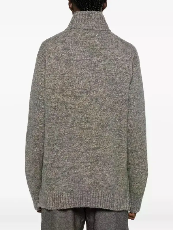 MAISON MARGIELA Quarter-zip Knitted Sweater