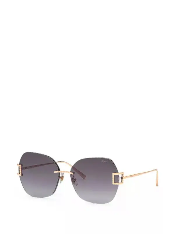 Chopard Ice Cube Butterfly-frame Sunglasses