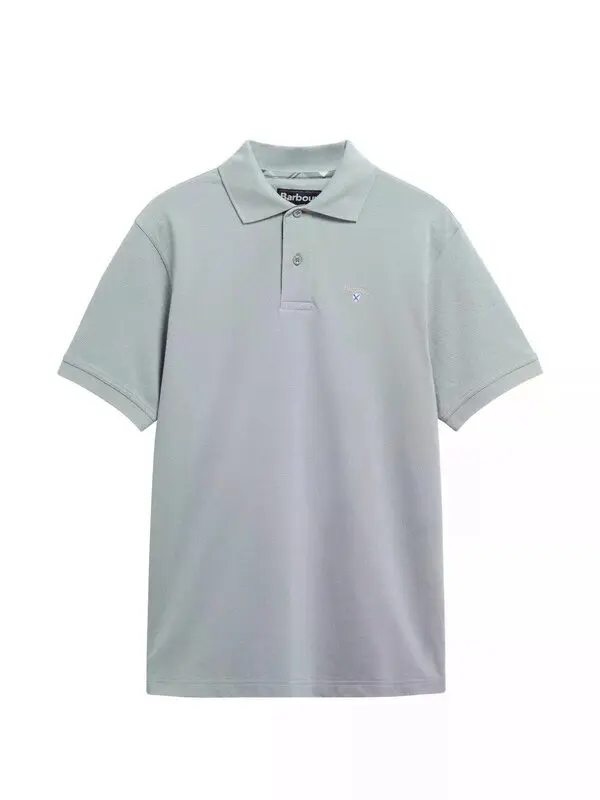 Barbour Tartan Pique Polo Shirt - Green