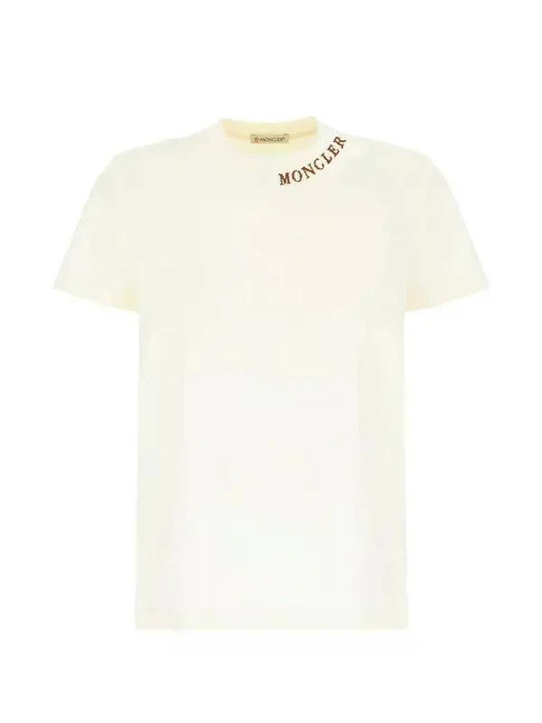 Moncler Embroidered Logo T-shirt