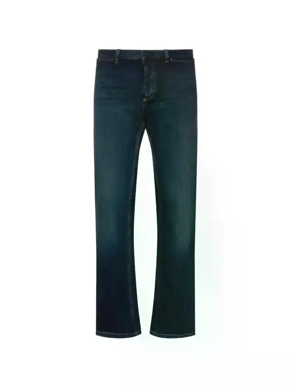 Gucci Faded-effect Straight-leg Jeans