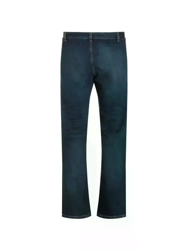 Gucci Faded-effect Straight-leg Jeans