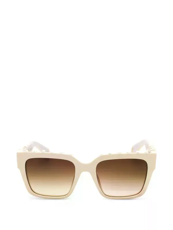 Roberto Cavalli Square Frame Sunglasses - Neutrals