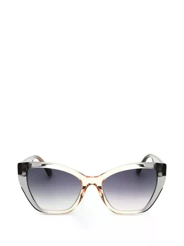 Moschino Cat Eye Frame Sunglasses - Grey