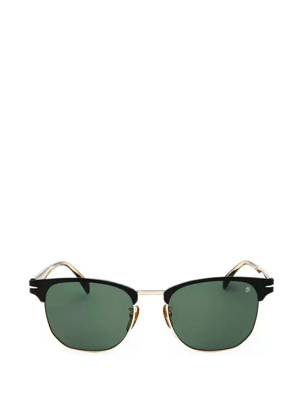 DB EYEWEAR BY DAVID BECKHAM Browline-frame Sunglasses - Black