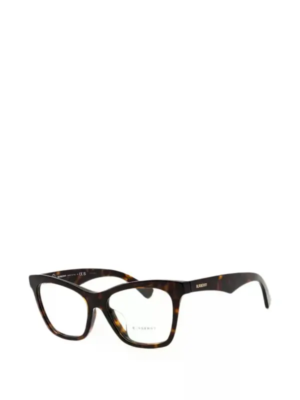 Burberry Cat Eye Frame Eyeglasses - Brown