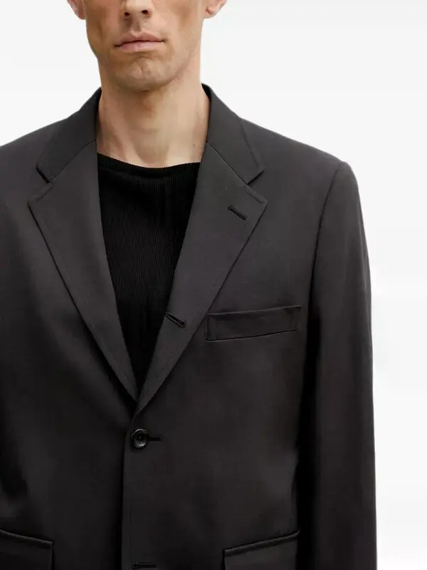 BEAMS Single-breasted Flap-pocket Blazer