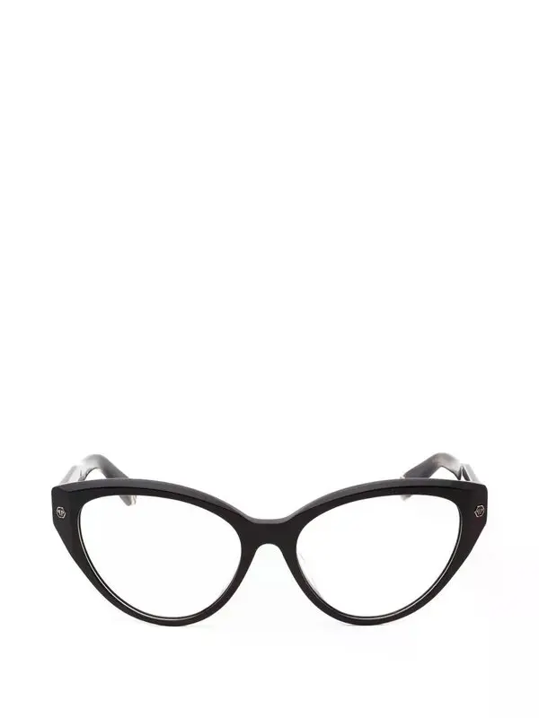 Philipp Plein Cat Eye Frame Glasses - Black
