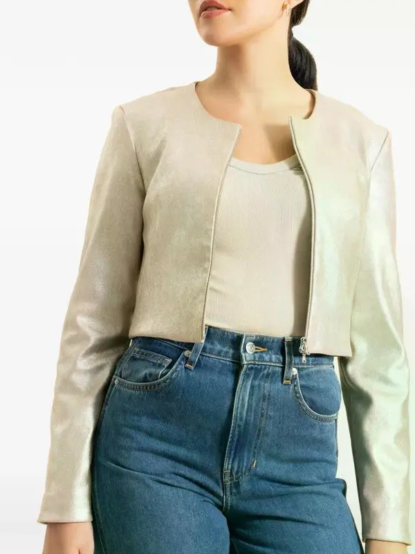 SUSAN BENDER Leather Jacket