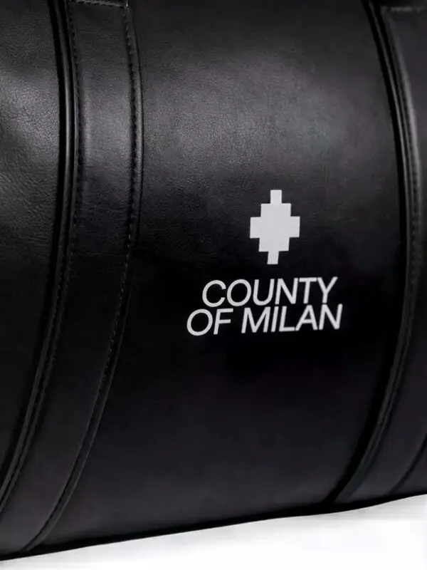 COUNTY OF MILAN Logo-print Holdall