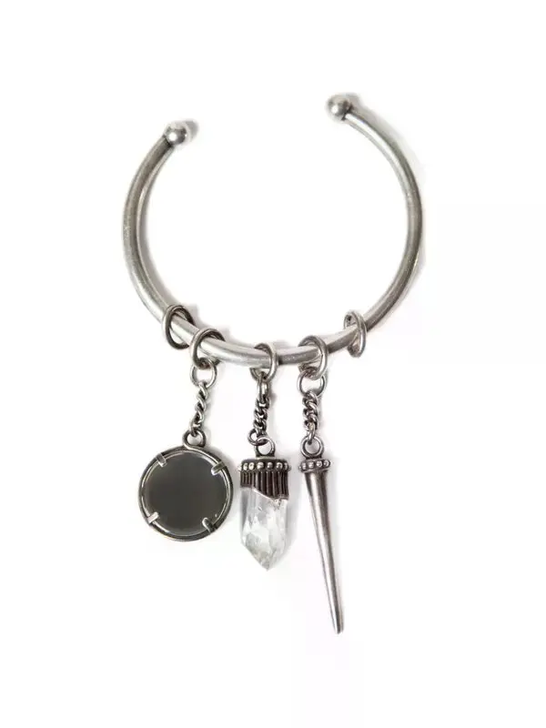 ANN DEMEULEMEESTER Arto Charm-embellished Bracelet - Silver