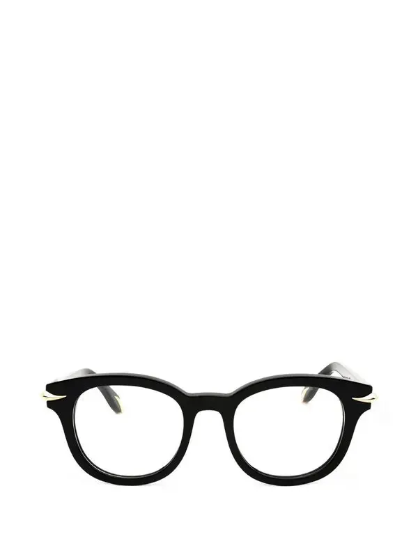 Roberto Cavalli Round Frame Eyeglasses - Black