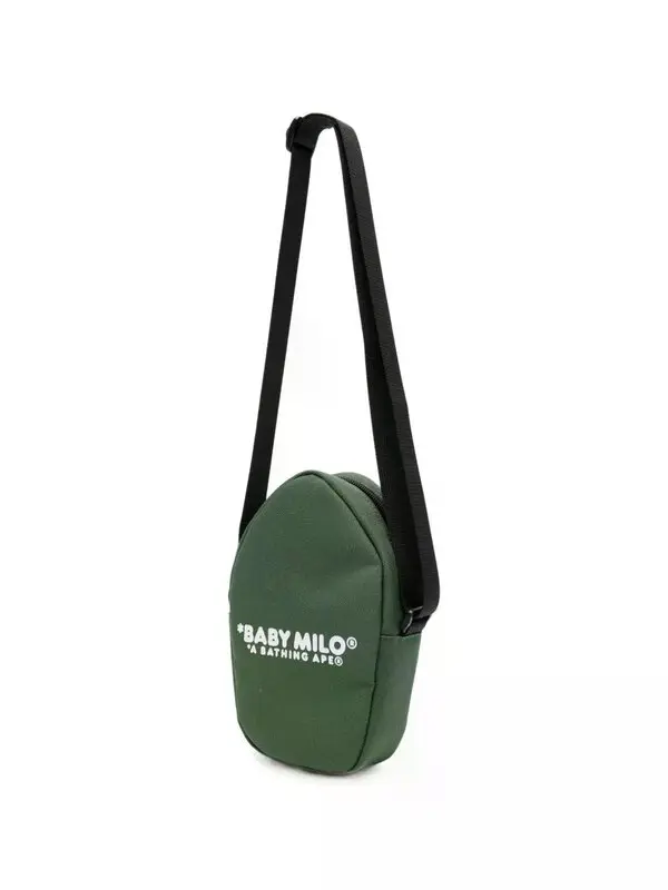 A BATHING APE Baby Milo Shark Messenger Bag