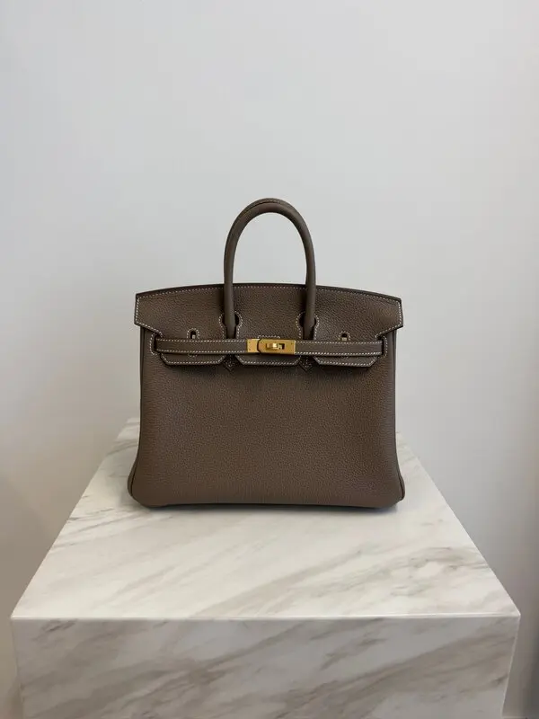 Hermès Birkin Etoupe Togo Gold Hardware