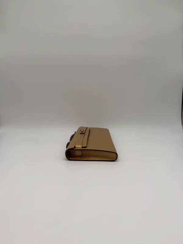 Hermès Kelly Chamkilight Dore Chevre Permabrass Hardware