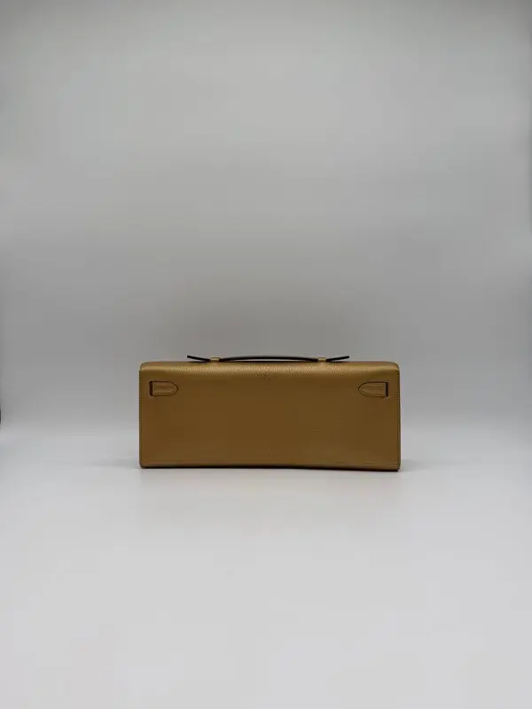 Hermès Kelly Chamkilight Dore Chevre Leather With Permabrass Hardware - Gold