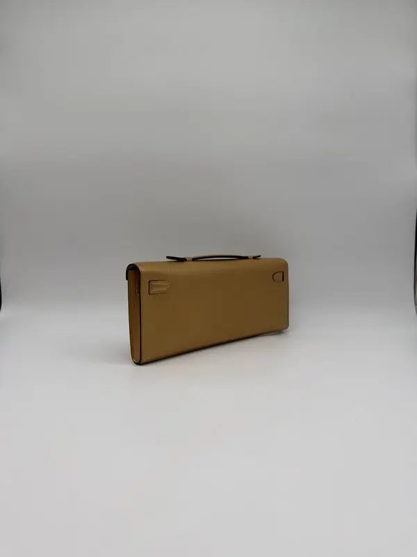 Hermès Kelly Chamkilight Dore Chevre Leather With Permabrass Hardware - Gold
