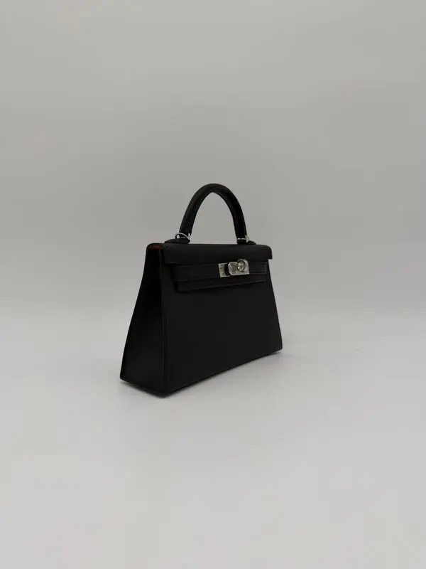 Hermès Kelly 20cm Bag In Epsom Leather With Palladium Hardware - Multi