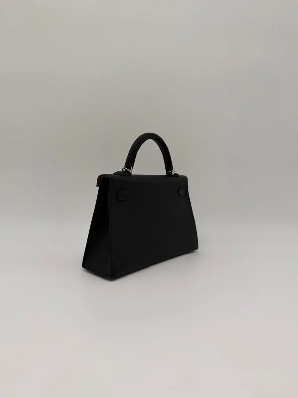 Hermès Kelly 20cm Bag In Epsom Leather With Palladium Hardware - Multi