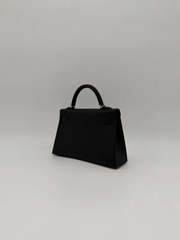 Hermès Kelly 20cm Bag In Epsom Leather With Palladium Hardware - Multi