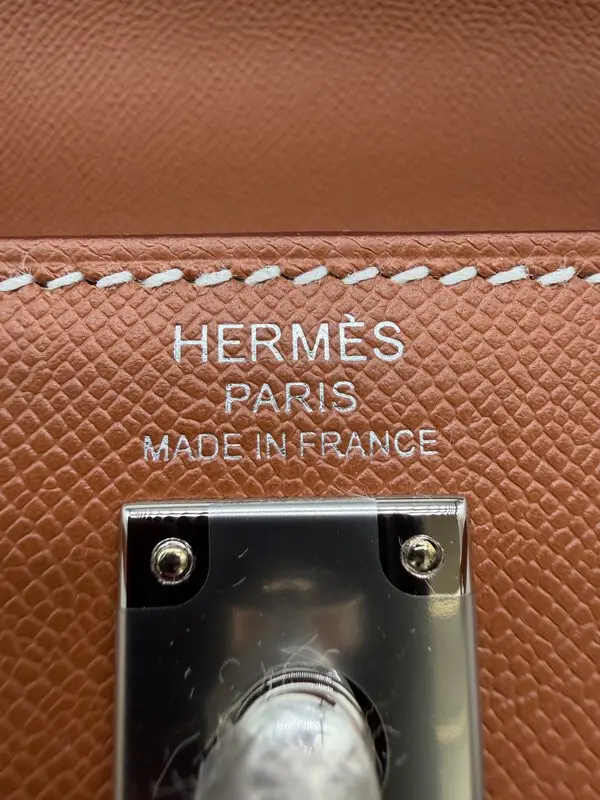 Hermès Kelly 25cm Gold Madame Palladium Hardware