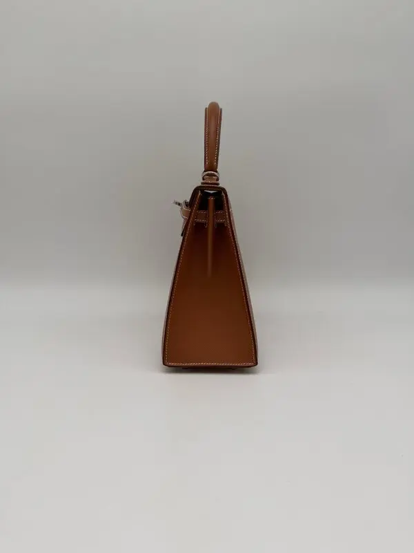 Hermès Kelly 25cm Gold Madame Palladium Hardware