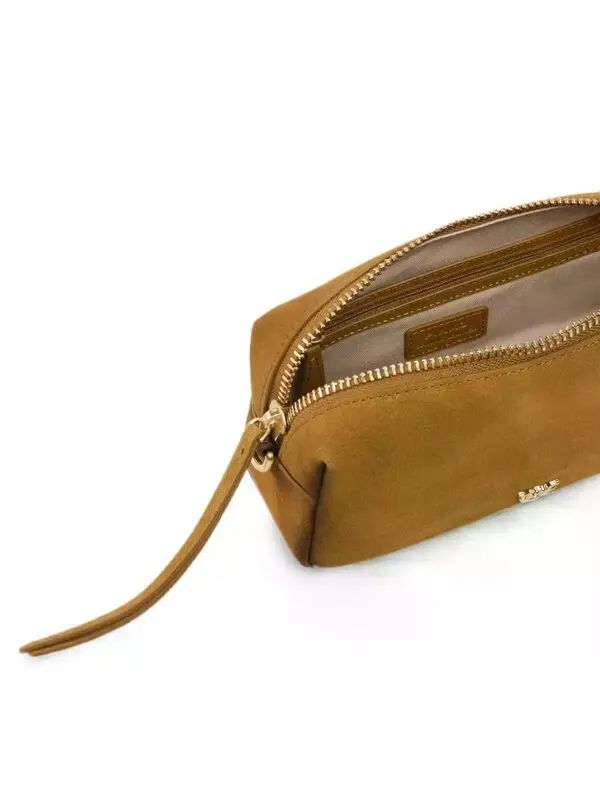 Pinko Boston Suede Shoulder Bag