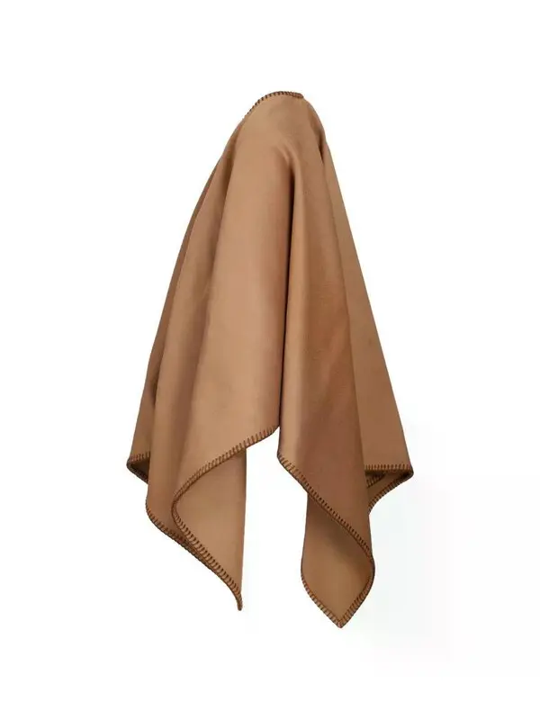 Max Mara Logo-embroidered Cape
