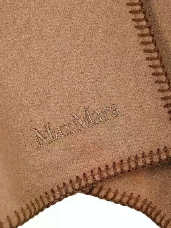 Max Mara Logo-embroidered Cape