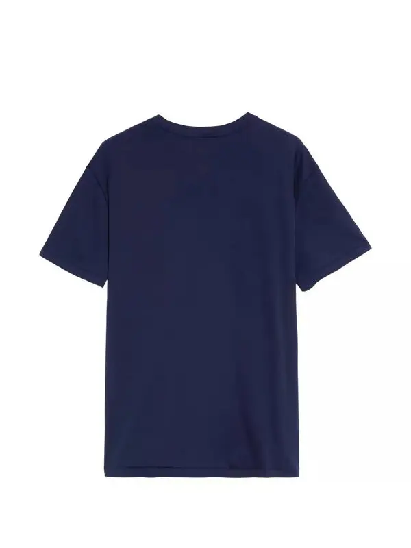 Polo Ralph Lauren Logo-embroidered Short-sleeve T-shirt - Blue