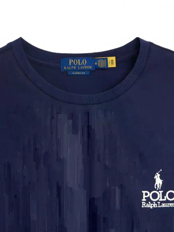 Polo Ralph Lauren Logo-embroidered Short-sleeve T-shirt - Blue