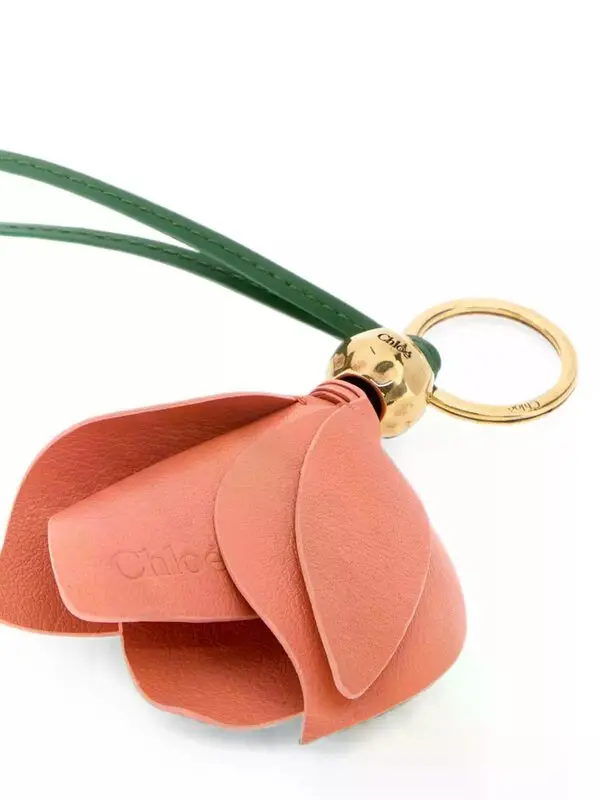 Chloé Symbols Tulip Leather Bag Charm
