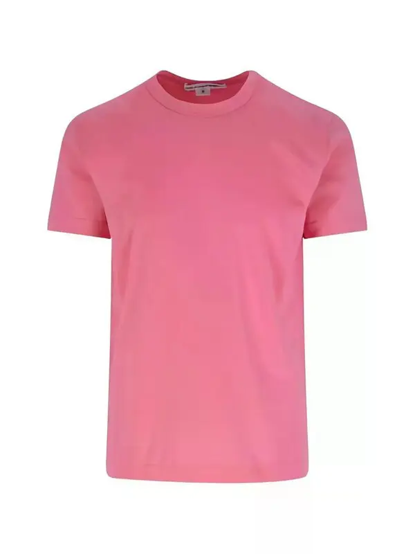 Comme Des Garçons Logo-print Short-sleeve T-shirt - Pink