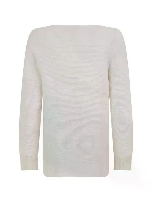 MOORER Ribbed-knit Sweater
