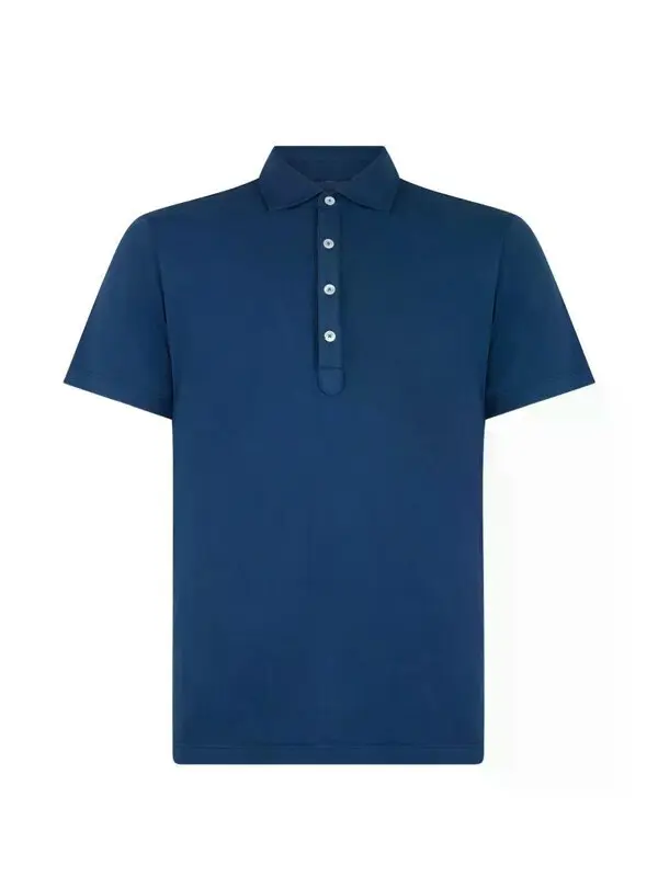 MOORER Fulton Short-sleeve Polo Shirt