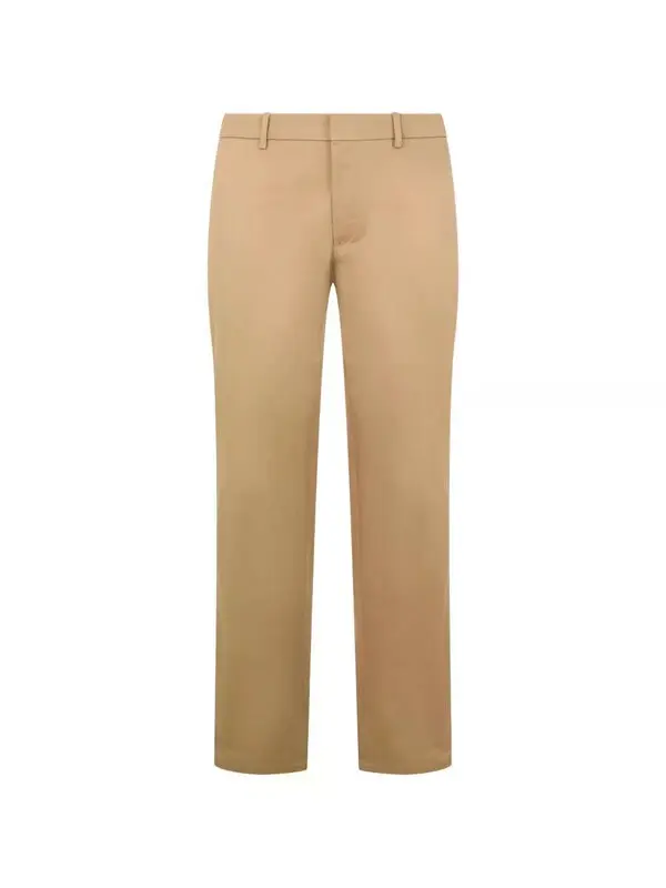 MOORER Straight-leg Trousers - Neutrals