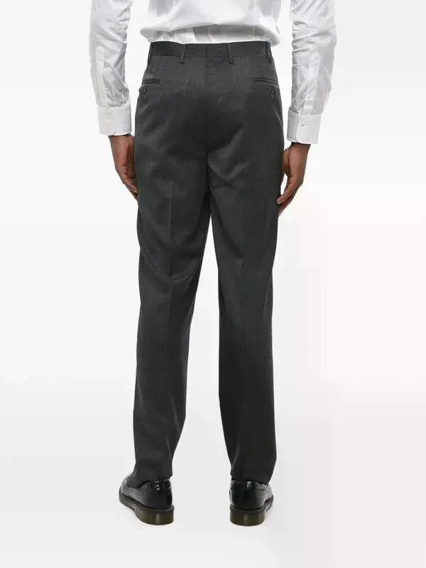 Corneliani Flat-front Wool Trousers
