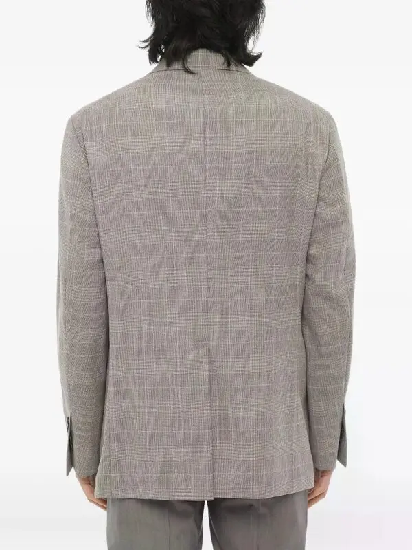 Corneliani Checked Single-breasted Jacket