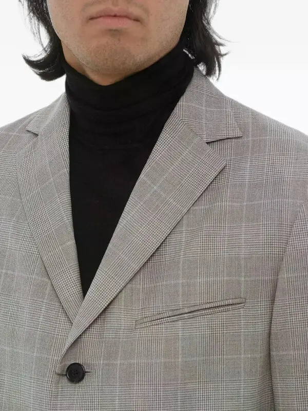 Corneliani Checked Single-breasted Jacket