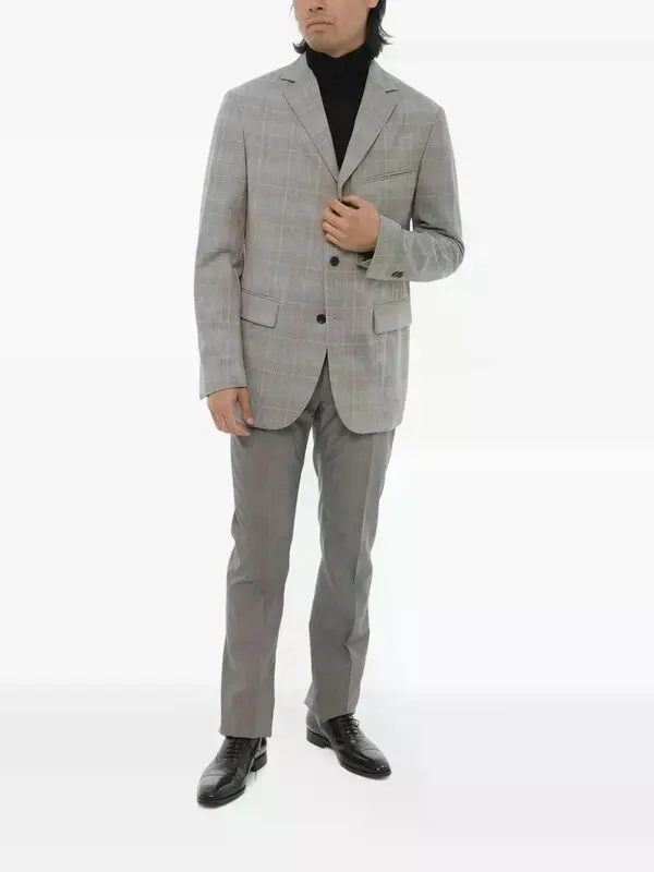 Corneliani Checked Single-breasted Jacket