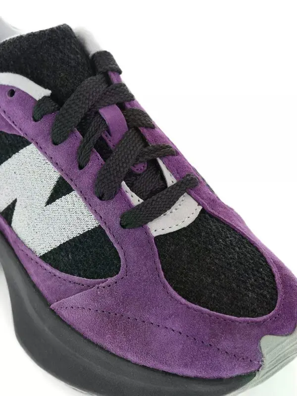 NEW BALANCE Panelled Low-top Sneakers - Purple
