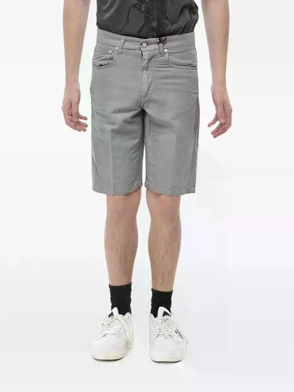 Corneliani Denim Shorts - Grey