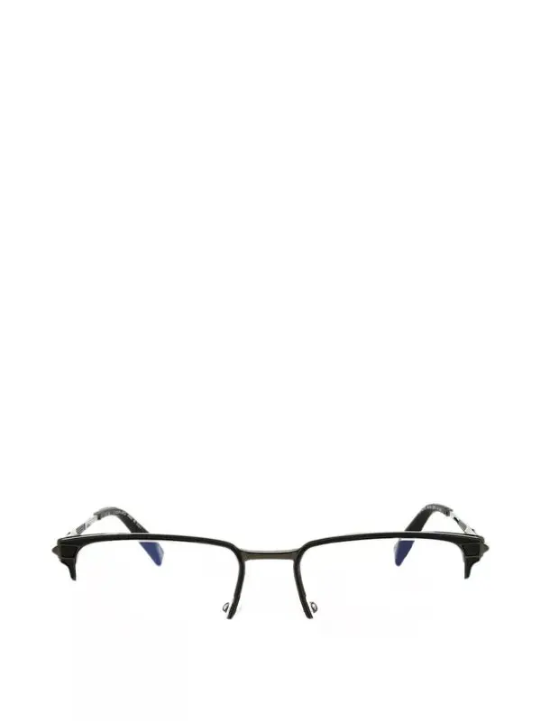 Chopard Square-frame Semi-rim Glasses