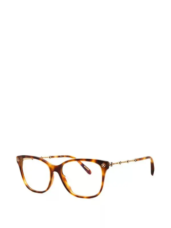 Chopard Square Frame Eyeglasses - Brown