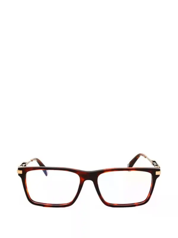 Chopard Rectangle Frame Glasses - Brown