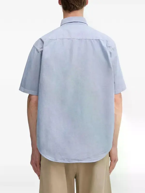BEAMS Oxford Short-sleeved Shirt