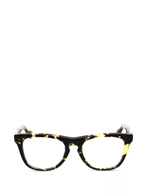 Burberry Square Frame Eyeglasses - Brown