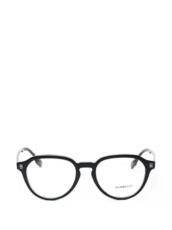 Burberry Round-frame Glasses - Black
