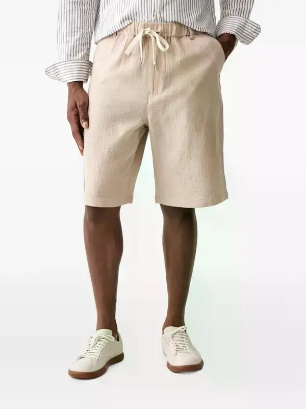 ALLSAINTS Taiko Bermuda Shorts - Neutrals
